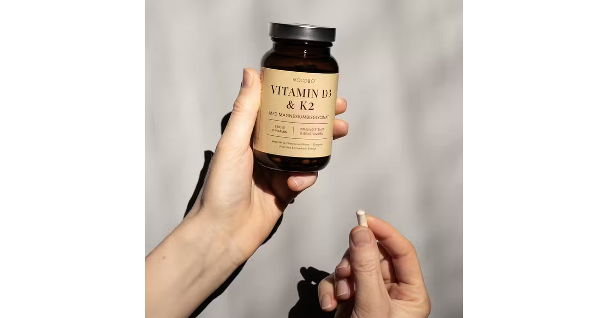 D3-K2-Bisglycinate de magnésium Nordbo - Vitamines - precieuse-sante